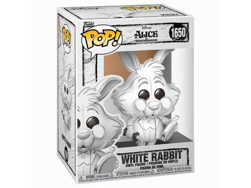 FUNKO POP! DISNEY: SKETCHED – WHITE RABBIT