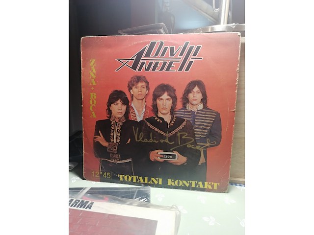 Divlji andjeli Totalni kontakt (potpisan album 12` 45)