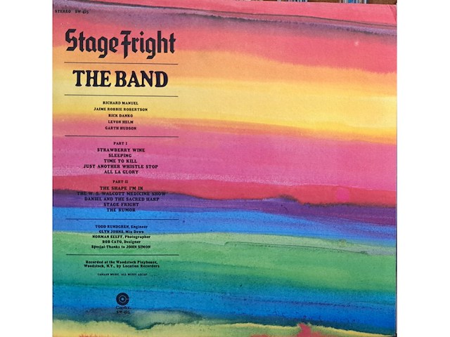The Band ‎– Stage Fright (US; `70)