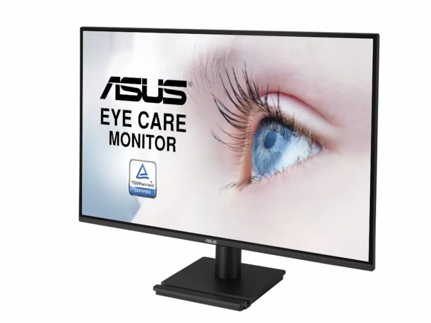 Monitor ASUS VA27AQ 27"/IPS/2560x1440/75Hz/1ms MPRT/VGA,HDMI,DP/Adaptive sync/zvucnici/VESA/crna