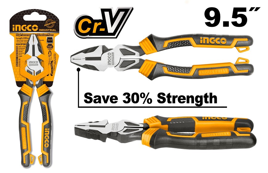 Ingco Kombinovana klešta ojačana 240mm