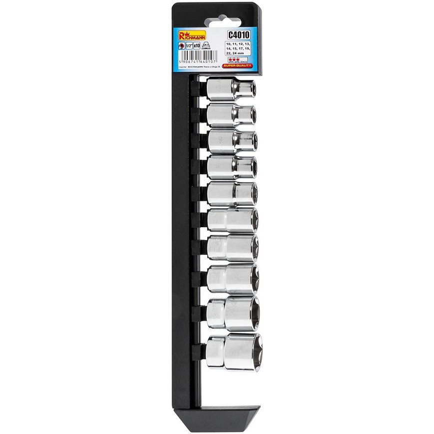 Richmann Set nasadnih ključeva, 10 delova 1/2", 10–24 mm