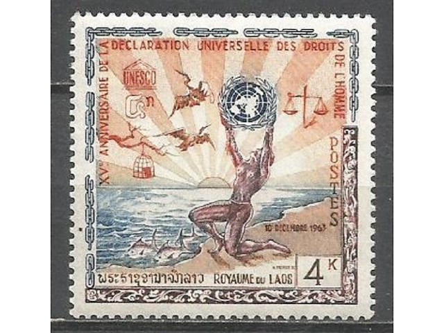 Laos,15 god deklaracije o ljudskim pravima 1963.,čisto