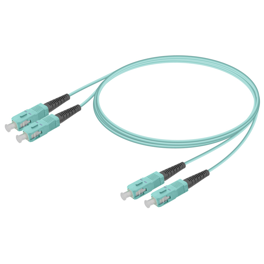 Multi Mode Patch cord Duplex SC/UPC-SC/UPC, G651.OM3,duž.10m