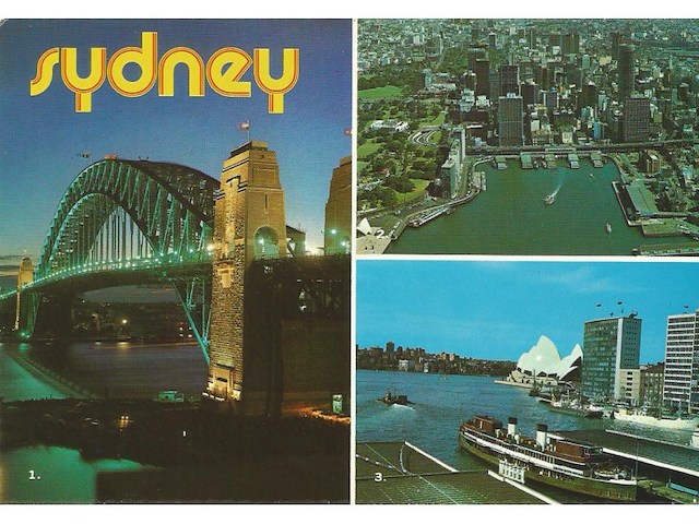 SYDNEY Australija , putovala 1975.