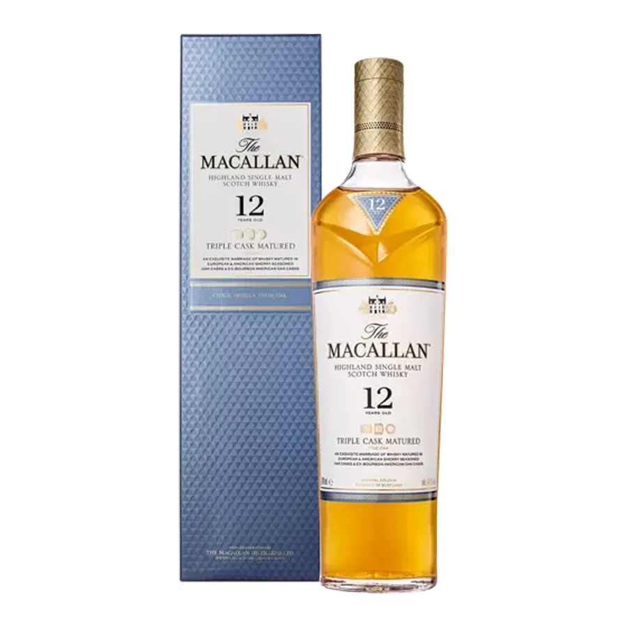 Macallan Triple Cask 12 YO Single Malt Scotch Whisky