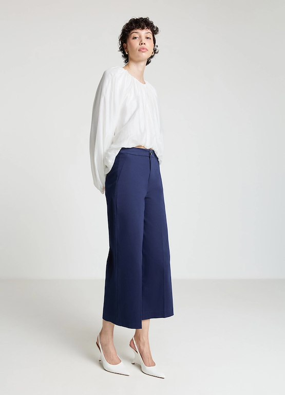 SAKO PANTALONE CULOTTE PO MERI PLAVA