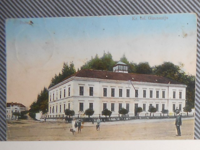 P O Ž E G A -KRALJEVA VEL.GIMNAZIJA 1910/20 (V-65)