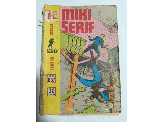 Kapetan Miki Zlatna serija 687 Miki šerif
