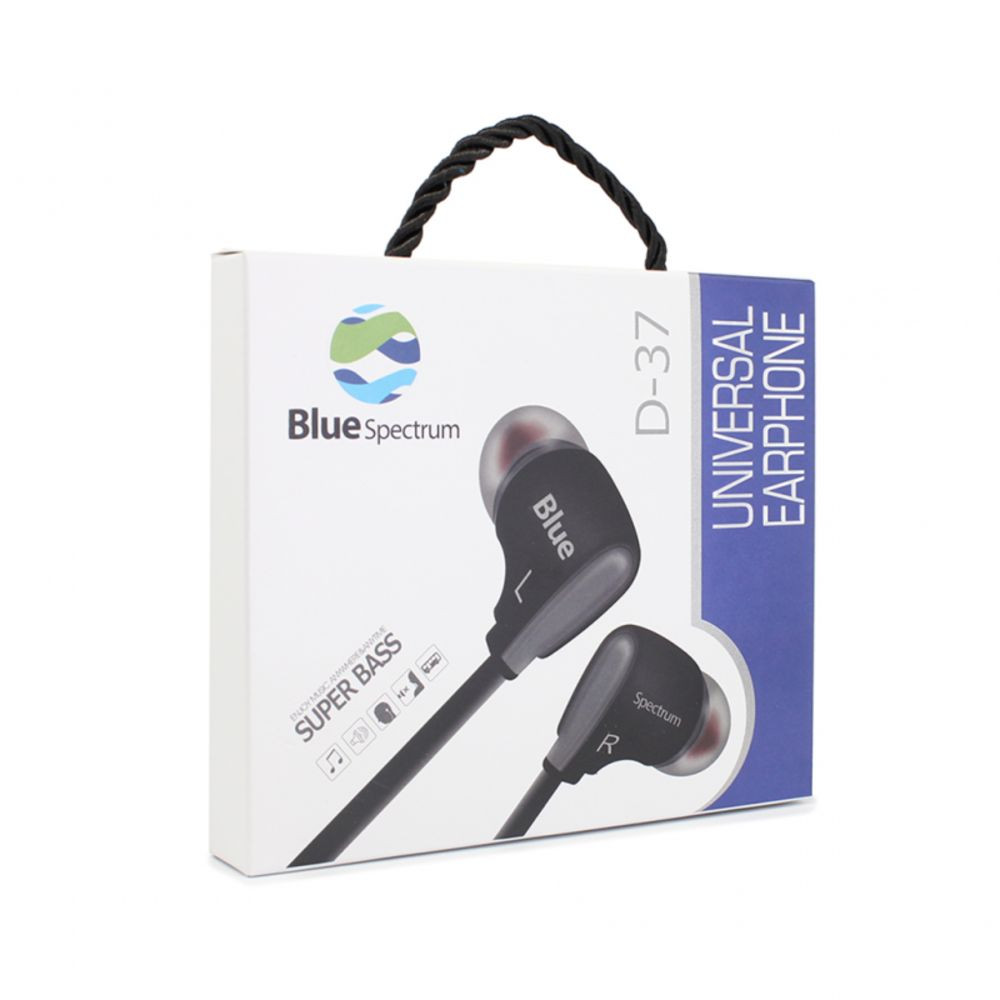 Slusalice Blue Spectrum D-37 3.5mm crne