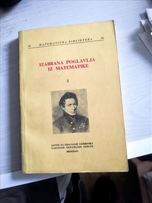 Izabrana poglavlja iz matematike, I, 1961