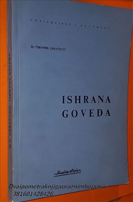 Čedomir Obračević Ishrana goveda