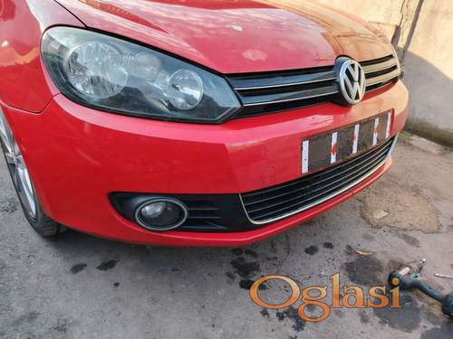 Golf 6 branik prednji crveni