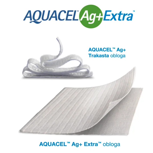 OBLOGE HIDROKOLOIDNE AQUACEL AG+ EXTRA 10X10
