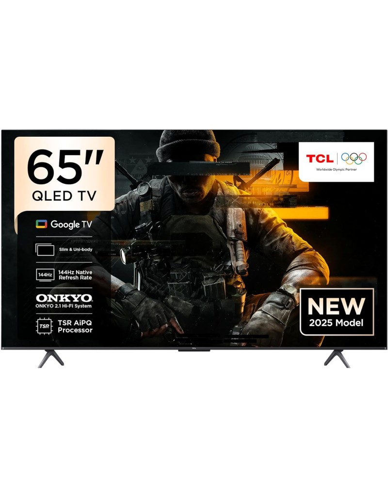 TCL 65P8K QLED 65" 4K UHD 144Hz Google TV crna