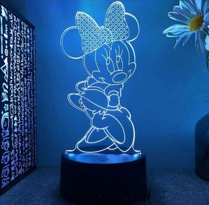Mini Mouse LED Lampa