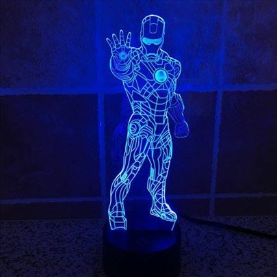 Ironman LED Lampa