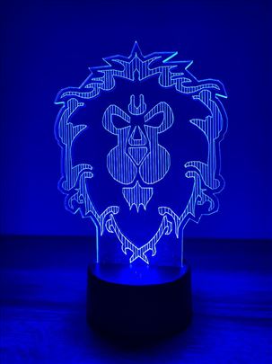 Alliance (World of Warcraft) LED Lampa