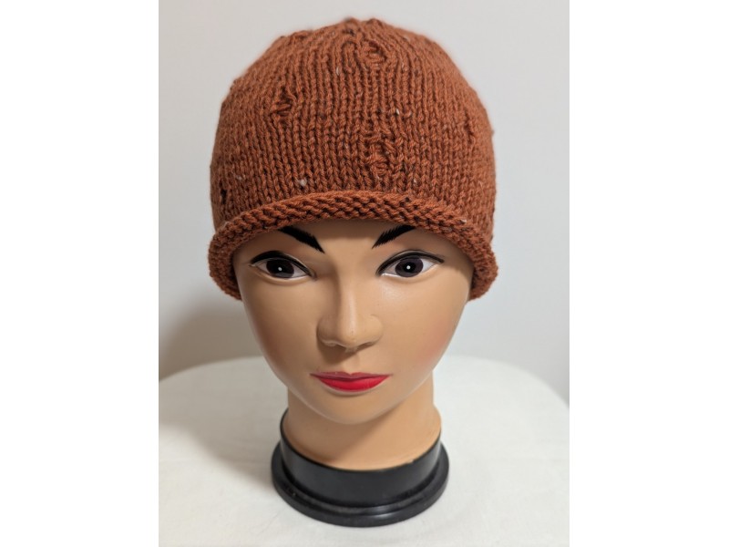 PLETENA KAPA OD VUNICE, UNIKAT (9n)