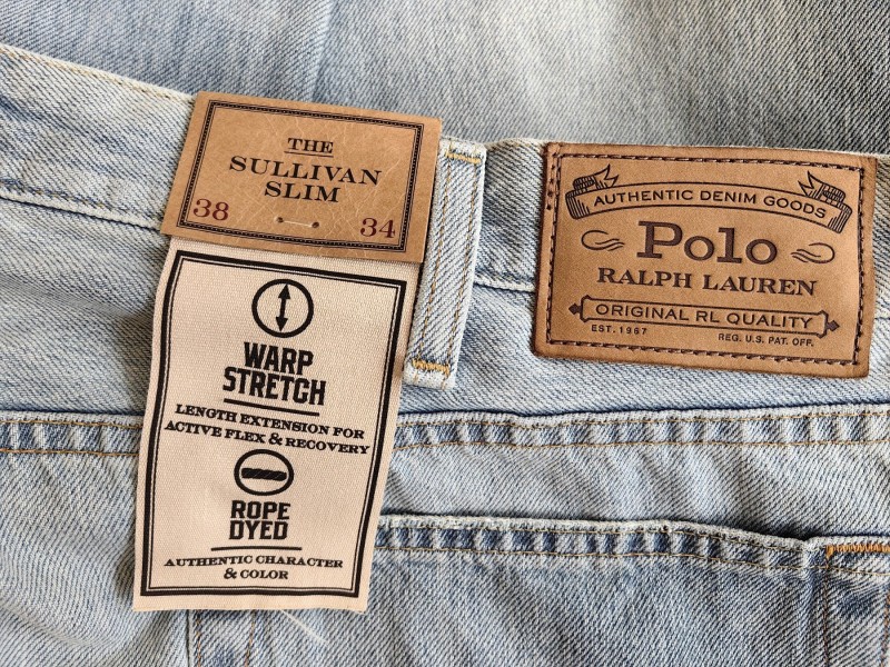 POLO RALPH LAUREN Sullivan muške farmerke W38 L34 NOVO