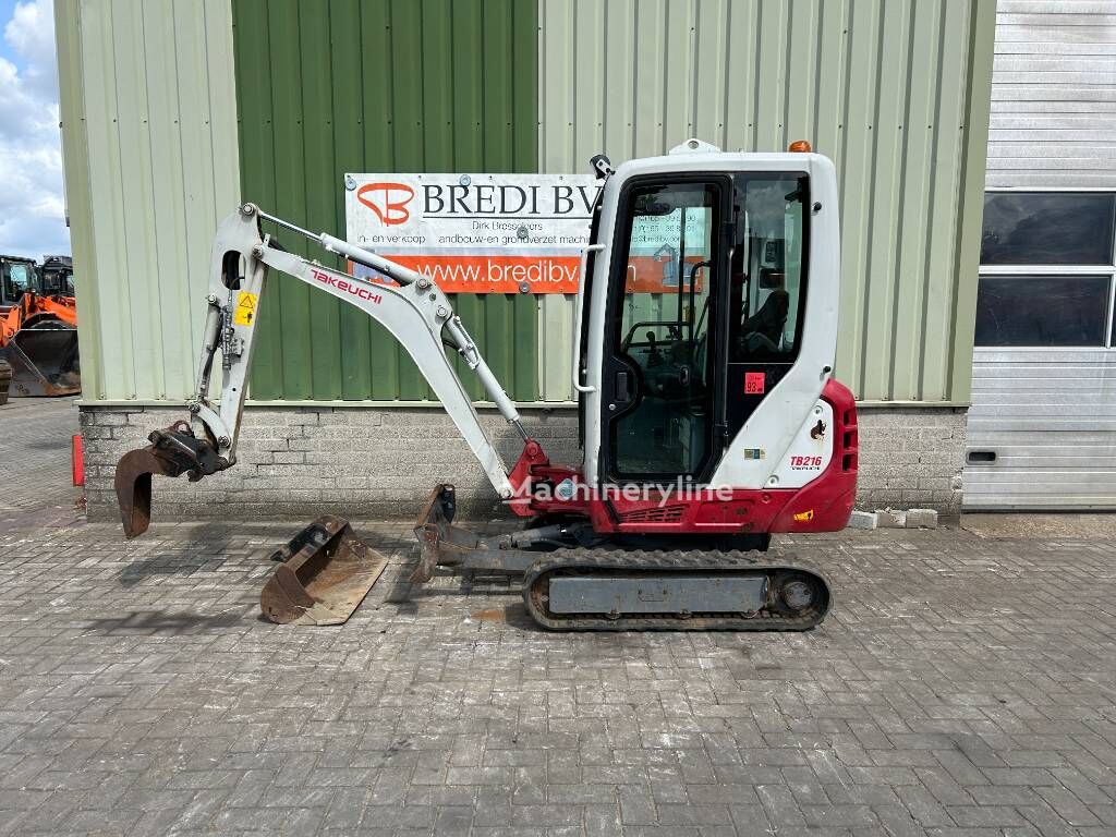 Takeuchi tb 216 mini bager