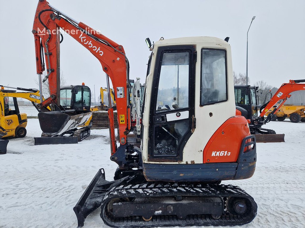 Kubota KX 61-3 mini bager