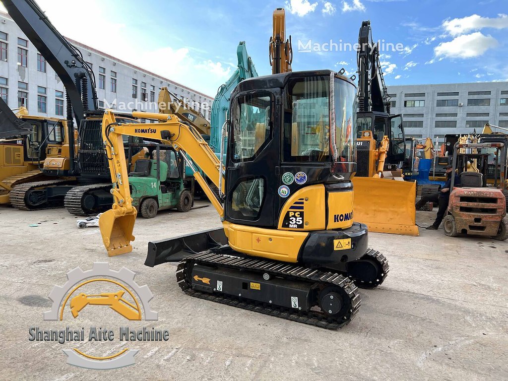 Komatsu PC35MR mini bager
