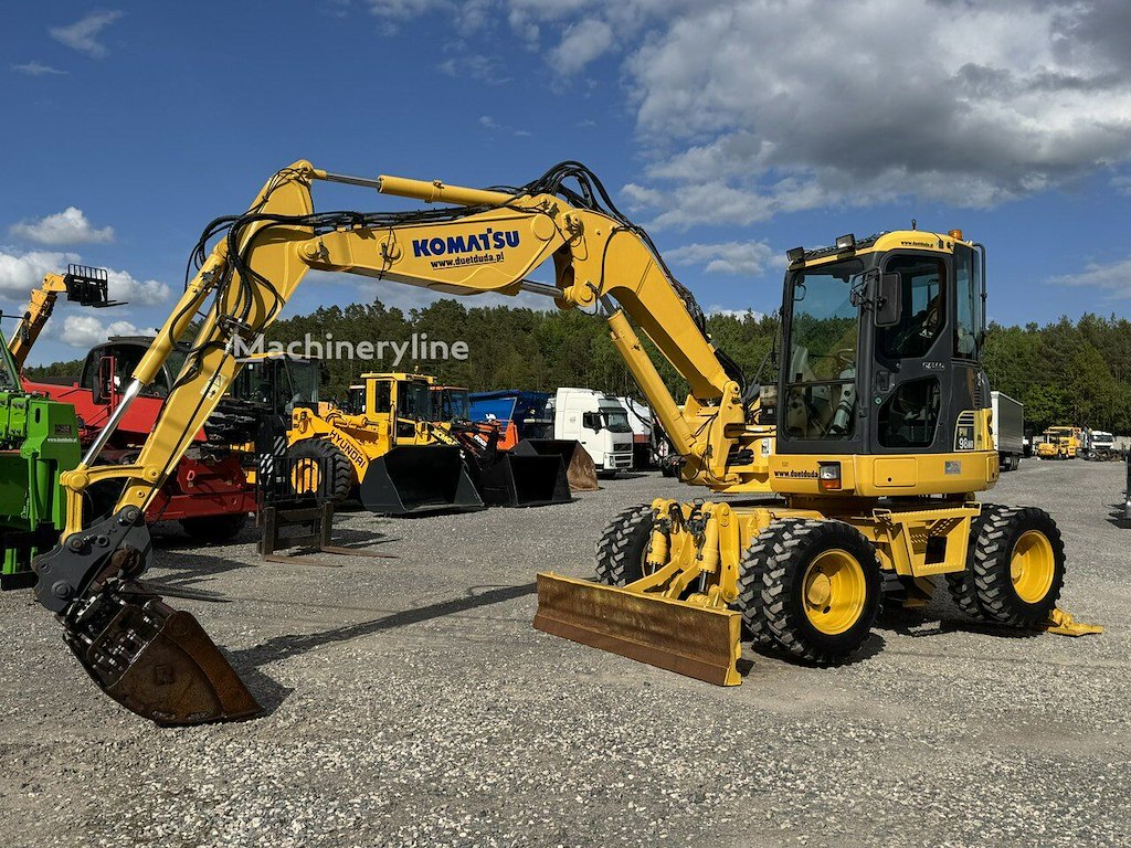 Komatsu PW 98 MR 8 bager točkaš