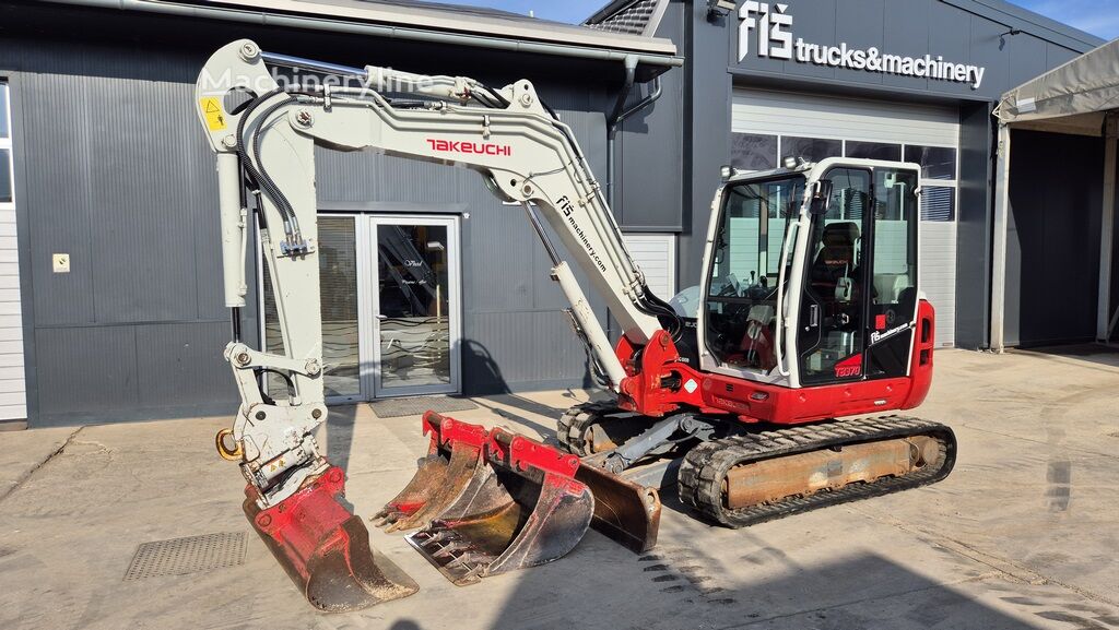Takeuchi TB370 - POWERTILT - 3X BUCKETS - 2021 YEAR mini bager