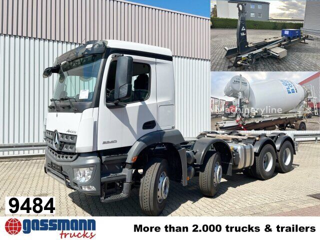 Novi Liebherr HTM 904F na šasiji Mercedes-Benz Arocs 3240 kamion s mešalicom za beton