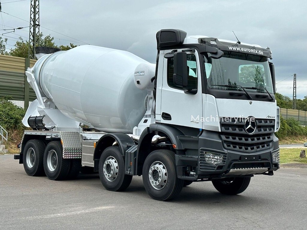 Novi Euromix MTP EM 10 na šasiji Mercedes-Benz AROCS 4142 kamion s mešalicom za beton
