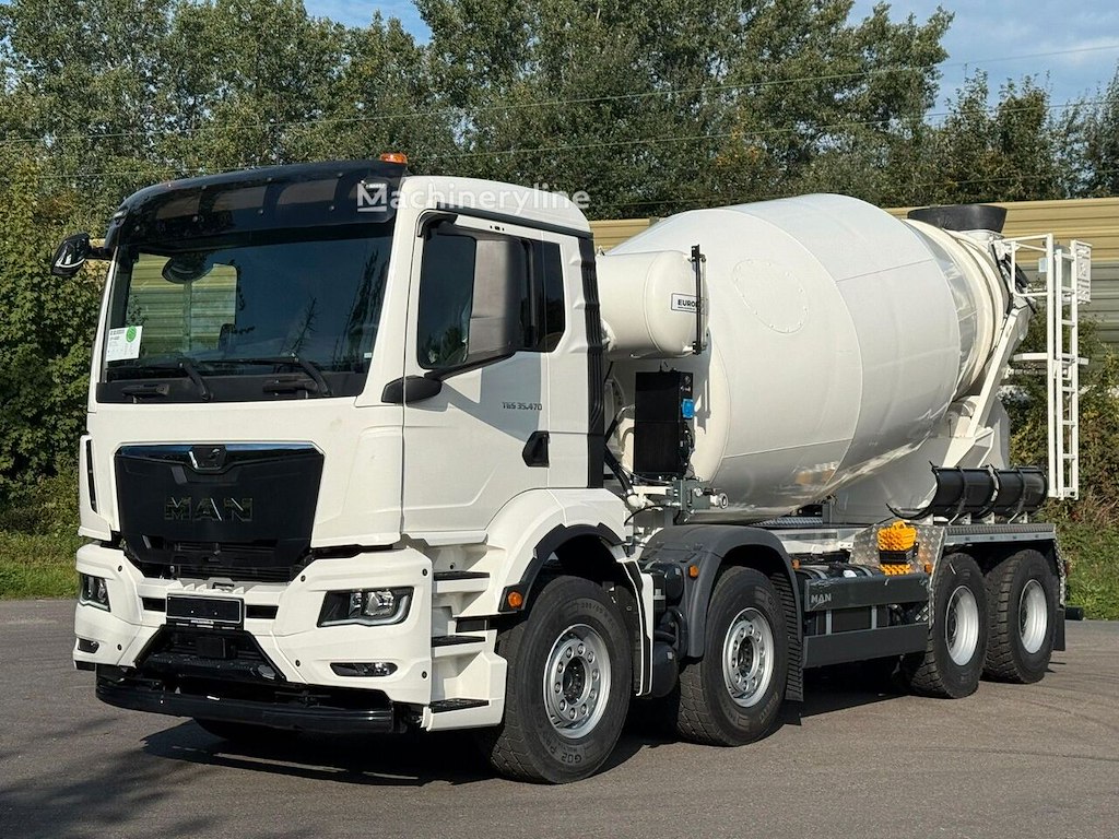Novi Euromix MTP EM 10 L na šasiji MAN TGS 35.470 kamion s mešalicom za beton