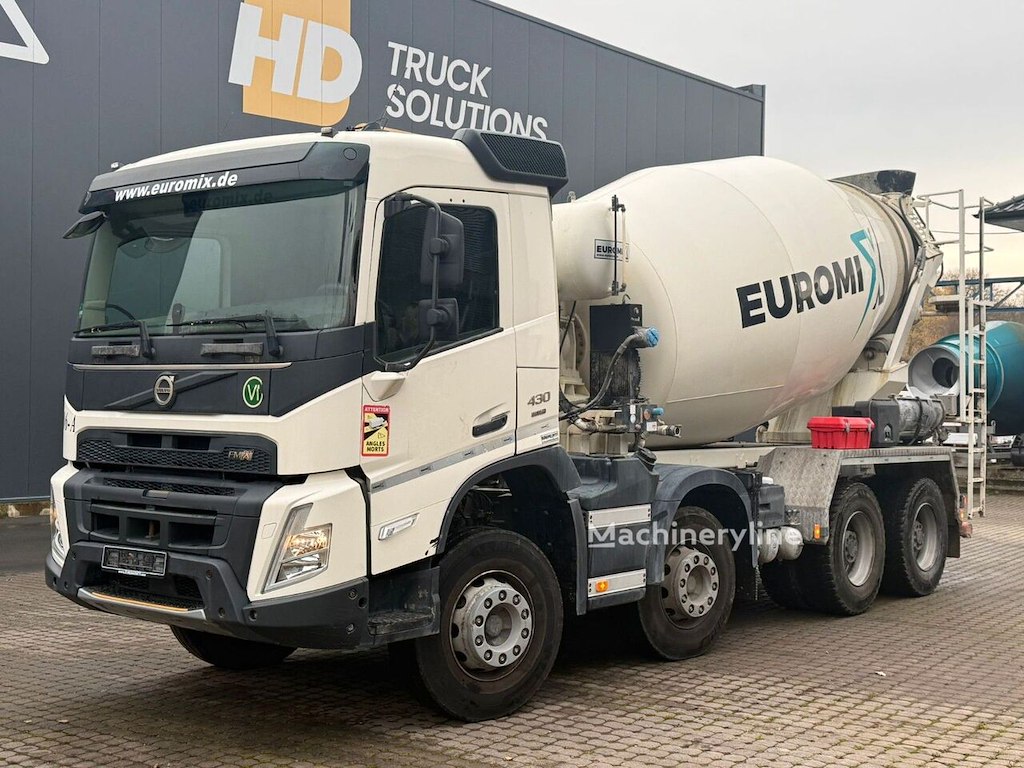 Euromix MTP EM 9 L na šasiji Volvo FMX 430 kamion s mešalicom za beton