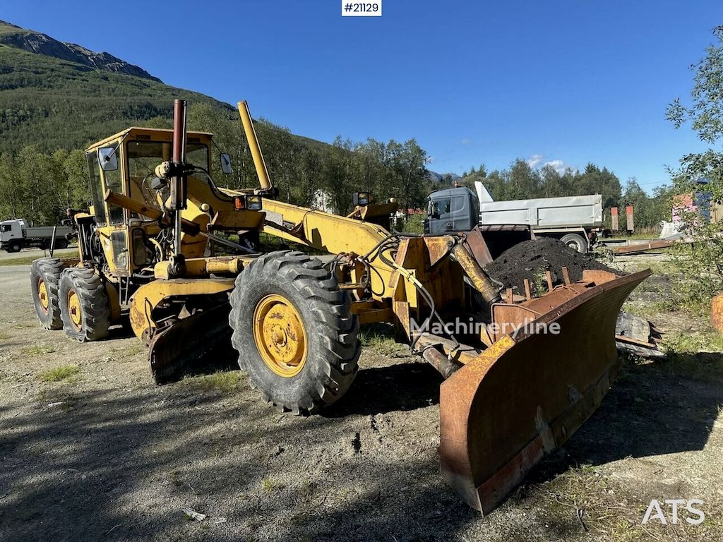Nord-Verk 130 HVT veihøvel m/ ekstra dekk på felg. SE VIDEO grejder
