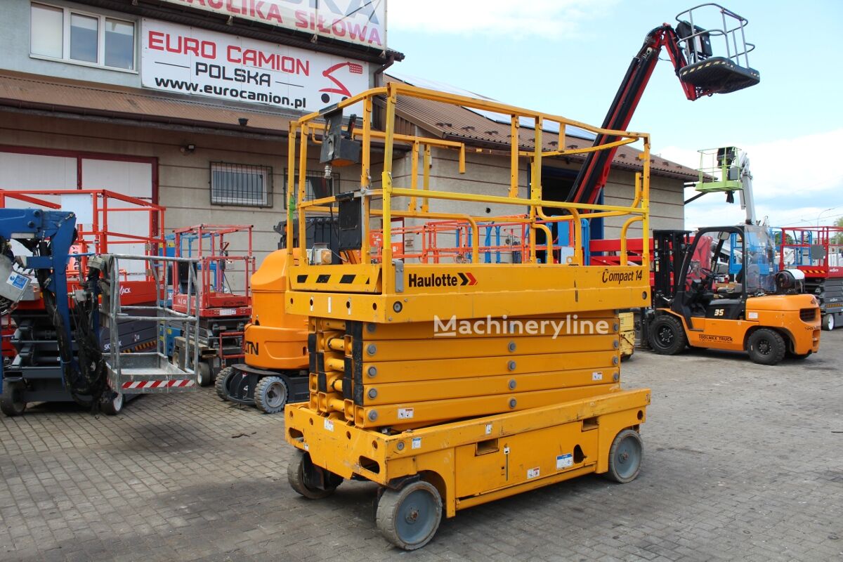 Haulotte Compact 14 makazasta platforma