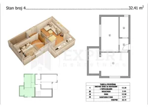 Prodaja Stan - Niš, Crveni Krst: Popovac