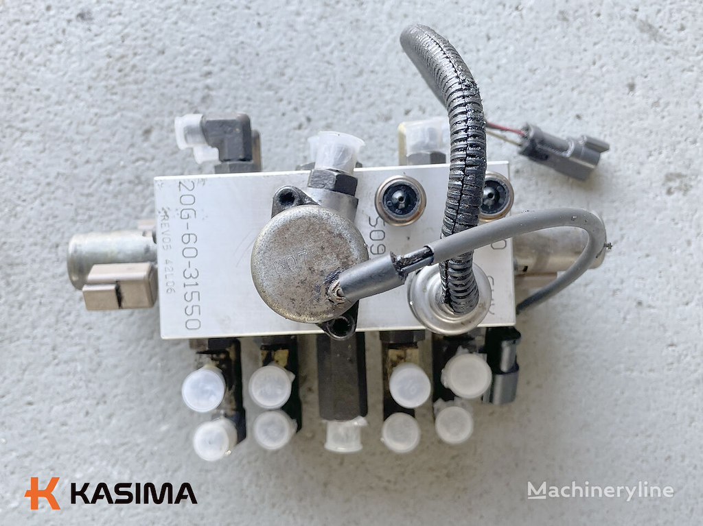 Komatsu PPC 20E-60-K4741 20G-60-31550 702-21-07010 20G-60-31480 421-06-35121 REV0542L06 hidraulični razvodnik za Komatsu PW160-7 bagera