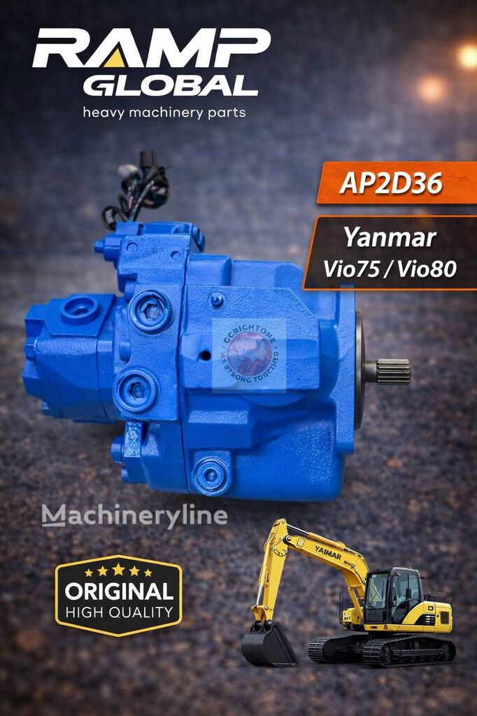 Ap2d36 hidraulična pumpa za Yanmar Vio75 Vio80 mini bagera