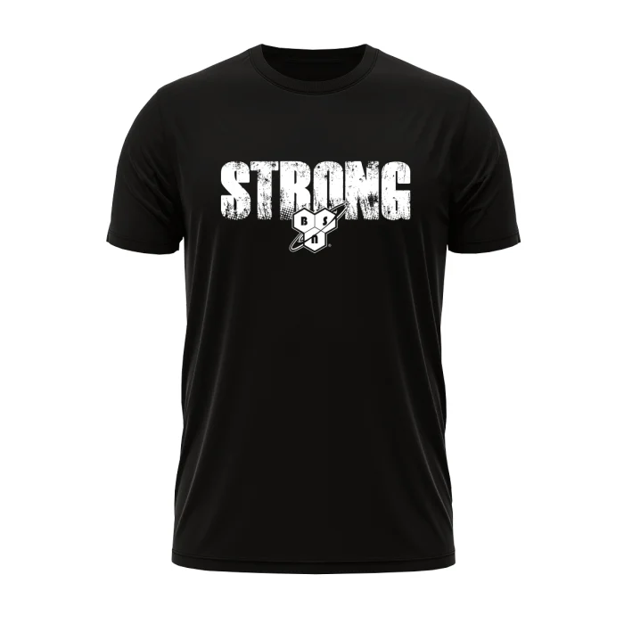 Strong T-shirt Black - BSN
