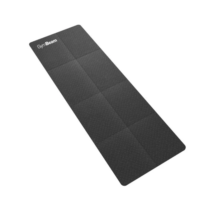 Sklopiva podloga Yoga Mat Black - GymBeam