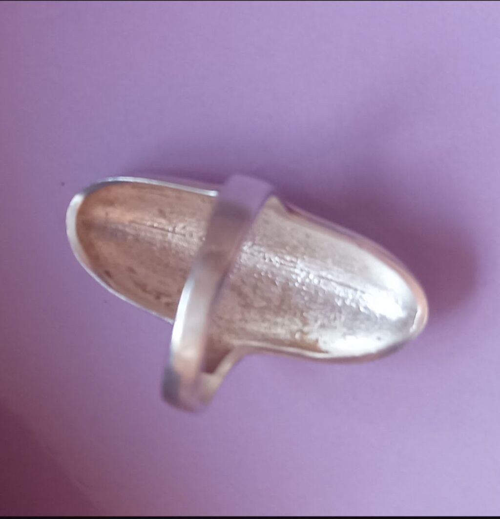 Masivni prsten od srebra 925 - Materijal: sterling srebro (Srebro