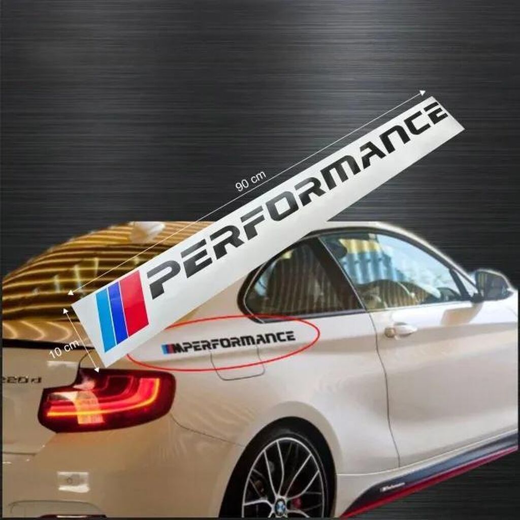 Mperformance Nalepnica - Stikeri za BMW - 2157    Opis: Nalepnice za
