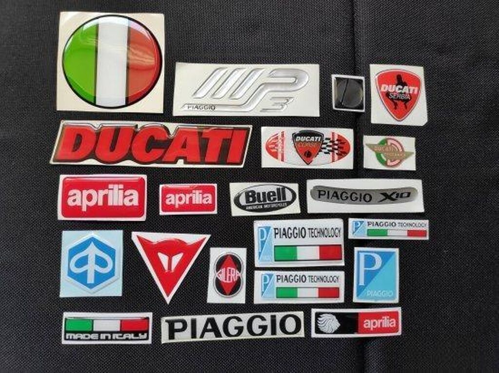 DUCATI ITALIA - stikeri - 1310    Opis: Samolepljivi stikeri izradjeni