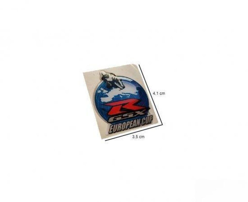 SUZUKI GSXR WORLD - stiker - 933    Opis: Samolepljivi stiker izradjen