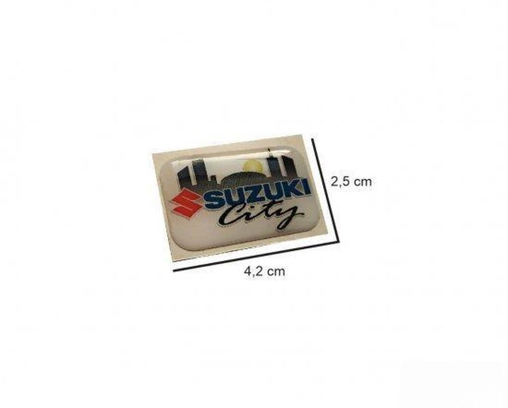 SUZUKI CITY - stiker - 927    Opis: Samolepljivi stiker izradjen od