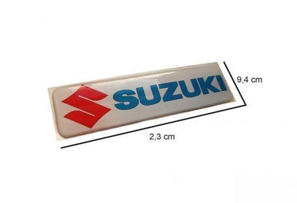 S SUZUKI - stiker - 930    Opis: Samolepljivi stiker izradjen od