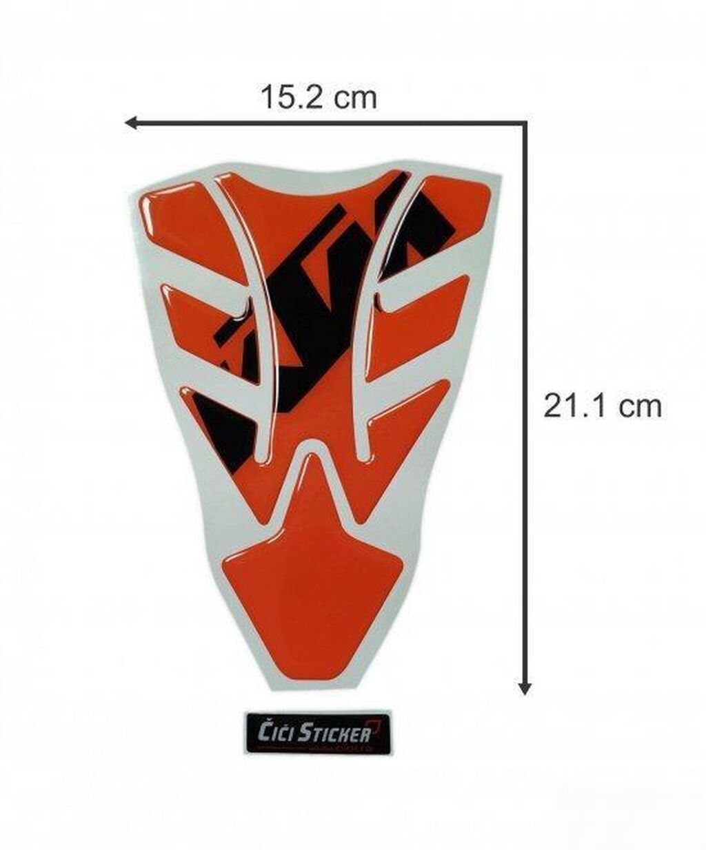 KTM - Tank pad - 1387    Opis: Samolepljivi protektor za rezervoar