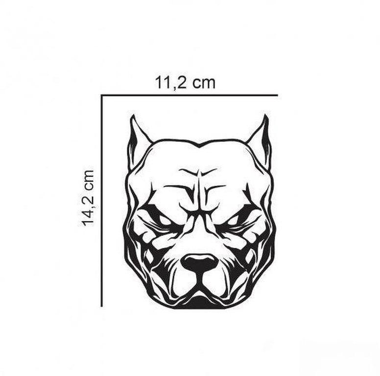 PAS - nalepnica - 860    Opis: Samolepljiva nalepnica izrađena od