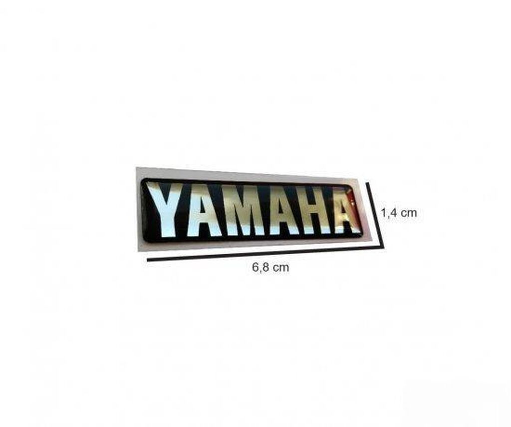 YAMAHA SLOVA - stiker - 952    Opis: Samolepljivi stiker izradjen od