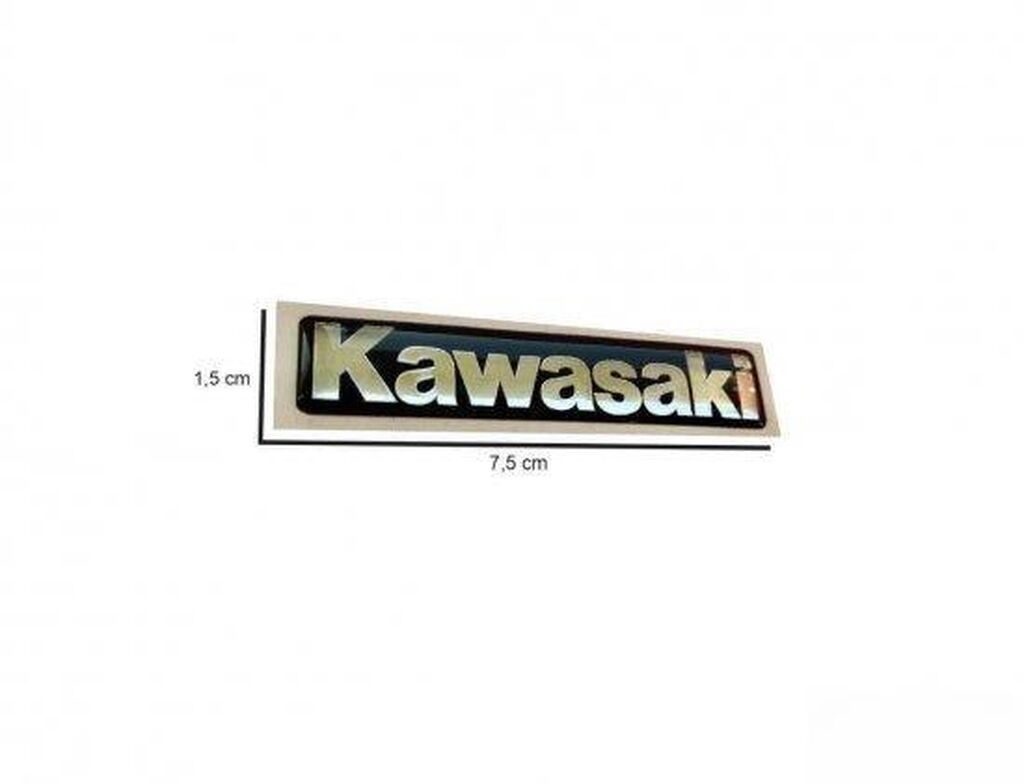 KAWASAKI Hrom - stiker - 965    Opis: Samolepljivi stiker izradjen od